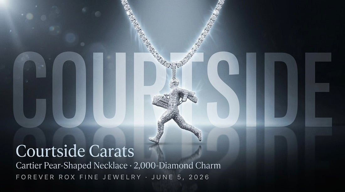 Timothée Chalamet's NBA Finals Diamond Necklace & Pendant – Forever Rox ...